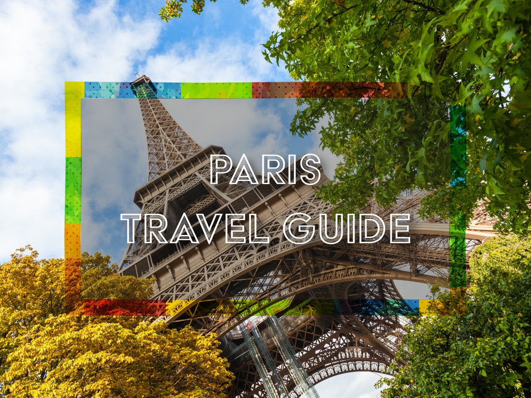 Travel Guide for Paris France - Etsy
