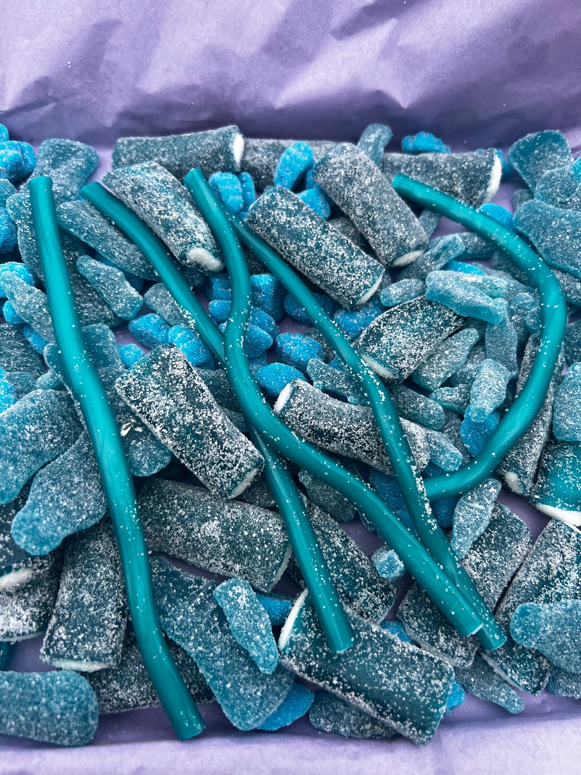 Pick N Mix Blue Raspberry Sweets Blue Pick N Mix Sweets Fizzy Sweets ...