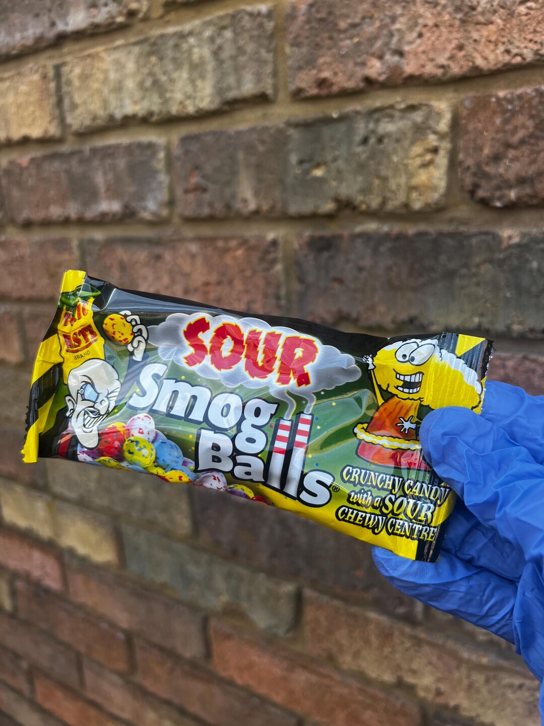 Smog Balls Chewy Candy Sour Candy Sour Sweets Chewy Sweets Toxic Waste ...