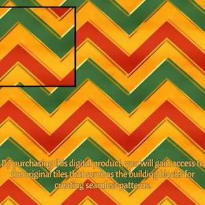 Rasta Retro Digital Papers JPG Printable Green Red Gold Reggae Seamless ...