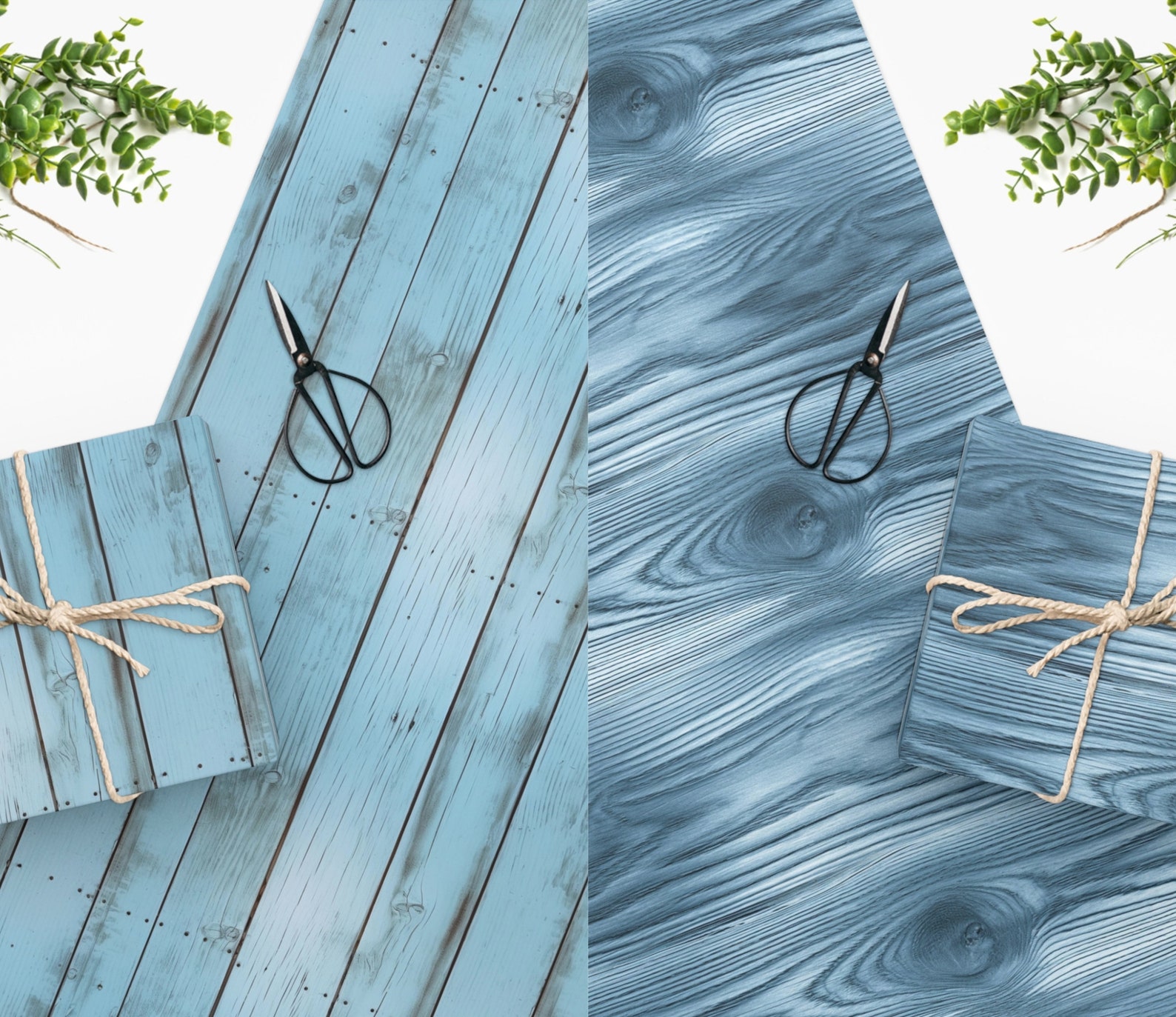 10 Blue Wood Textures Digital Paper JPEG Printable Wood Grain Seamless ...