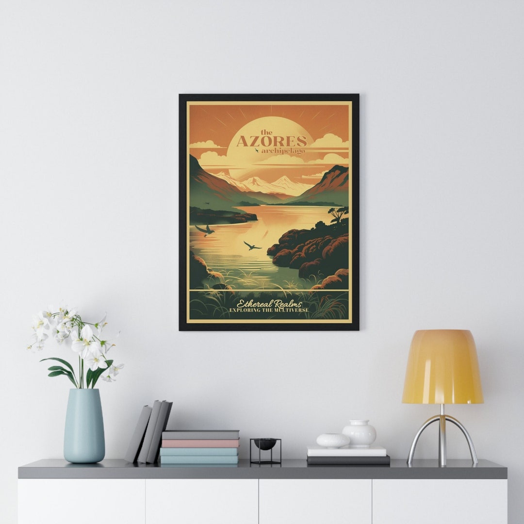 The Archipelago of the Azores Digital Print JPG PDF Printable Açores ...