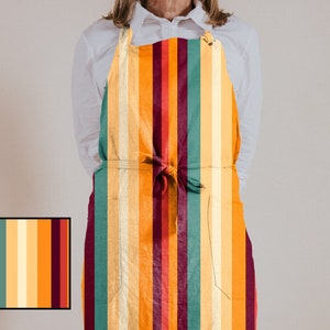 Retro Palette Vertical Stripes Digital Papers Printable 60s 70s Striped ...