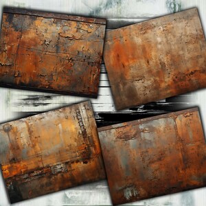 Rostige Betontexturen | Grunge Papier (Digitaler Download) - Etsy.de