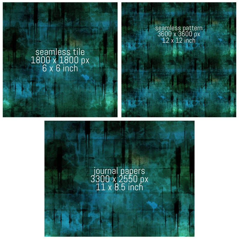 Moody Grunge Textured Backgrounds - Gothic Grungy SEAMLESS Papers ...