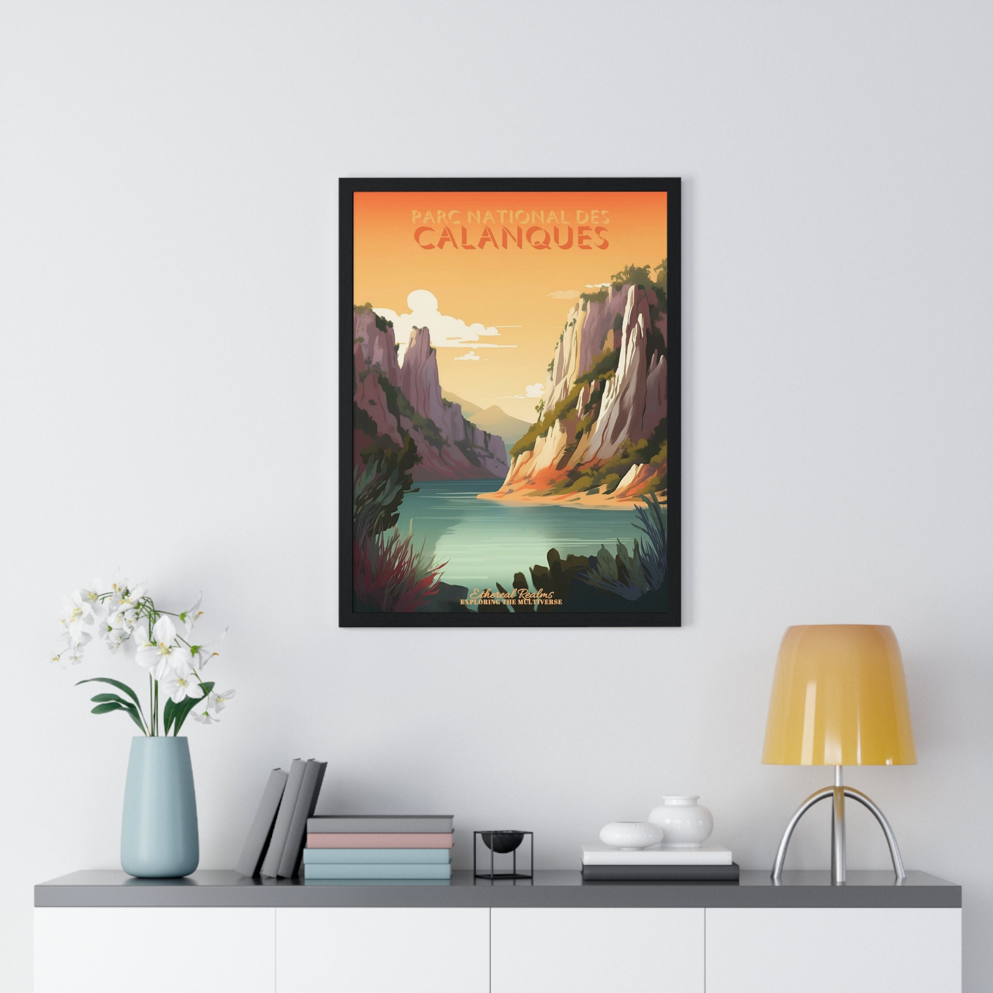 Calanques National Park Digital Print JPG PDF Printable Parc National ...