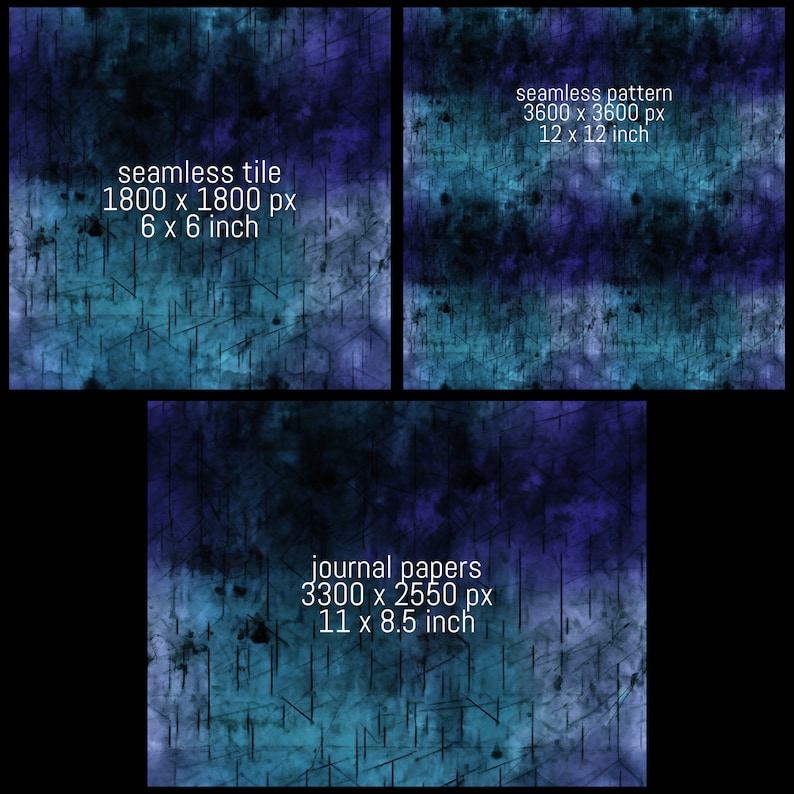 Moody Grunge Textured Backgrounds - Gothic Grungy SEAMLESS Papers ...