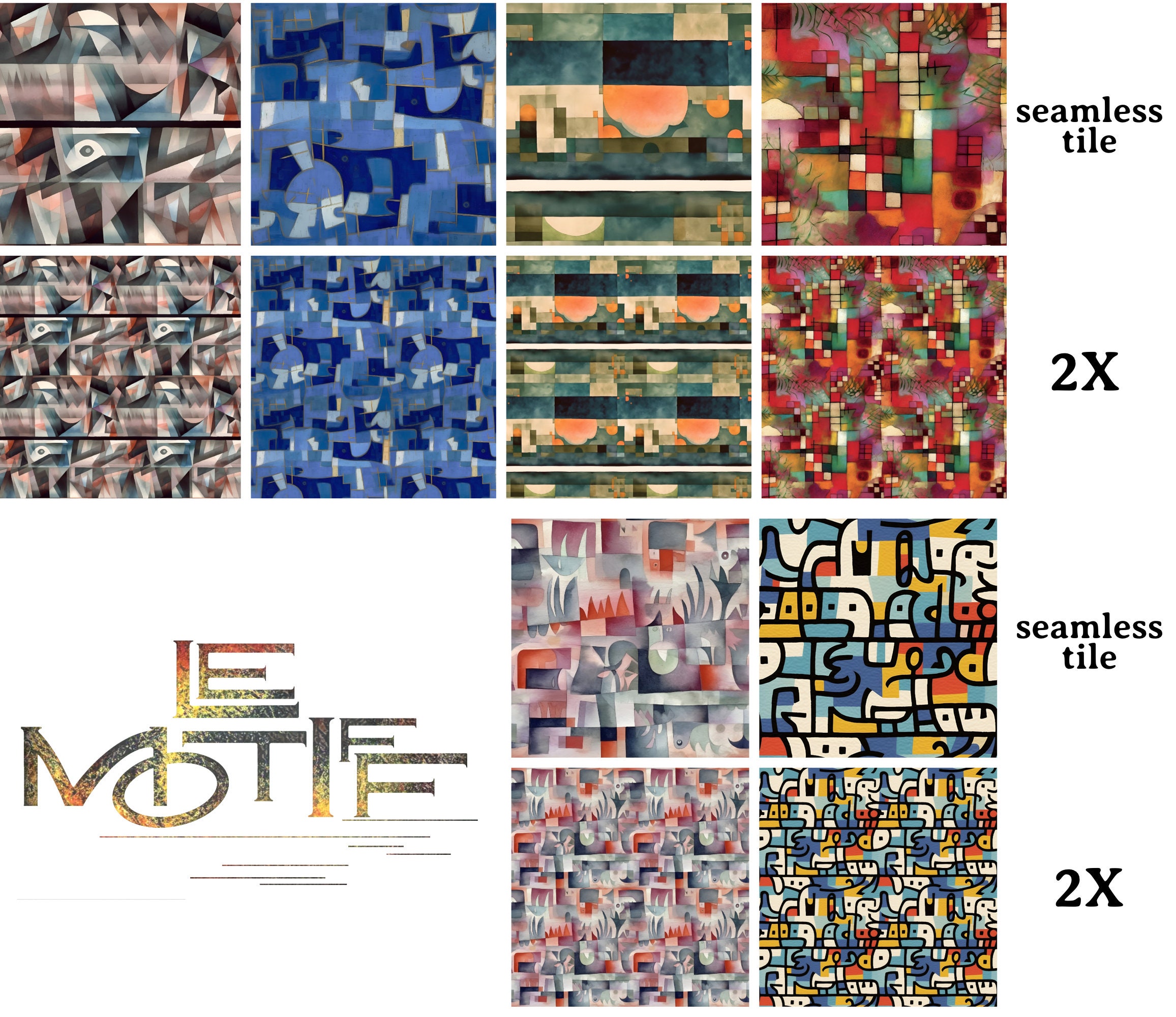 Paul Klee Fine Art DIGITAL Papers Printable Watercolor Surrealism ...