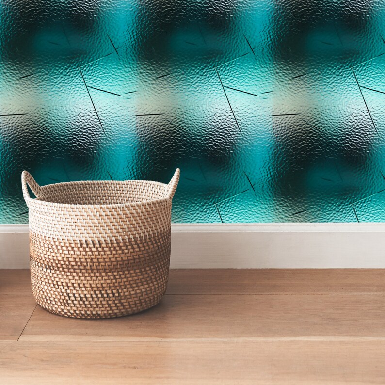 Turquoise Frosted Glass Texture Digital Papers (seamless PNG, JPG) - Etsy