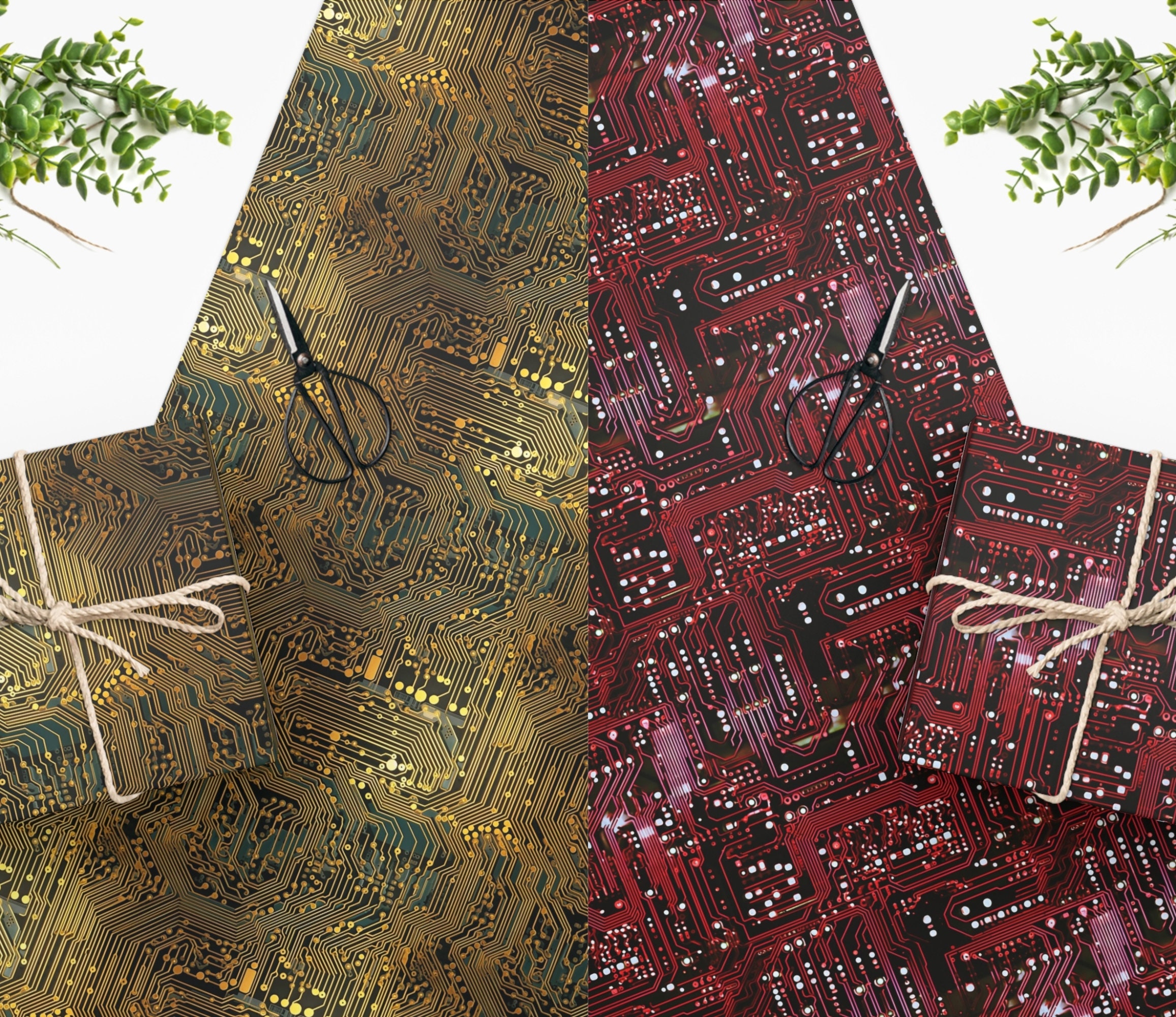 Electronic Boards Digital Papers JPEG Printable Tech Circuitry Seamless ...