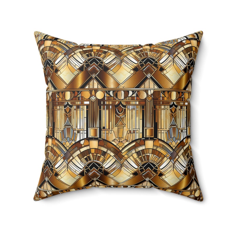 Stained Glass Digital Paper & Seamless Patterns - Golden Luxury Art ...