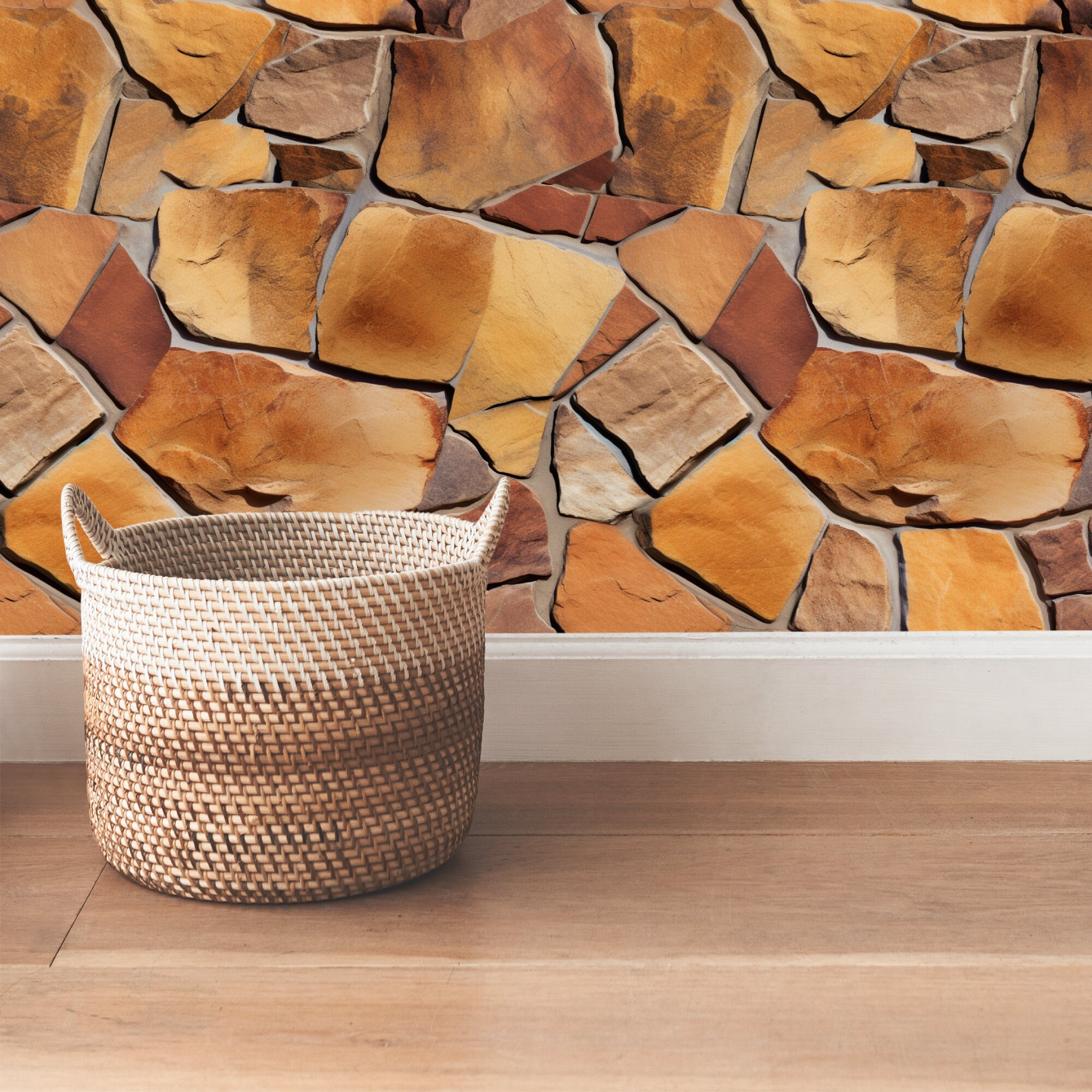 10 SEAMLESS Stone Wall Textures DIGITAL Papers JPG Printable Natural ...