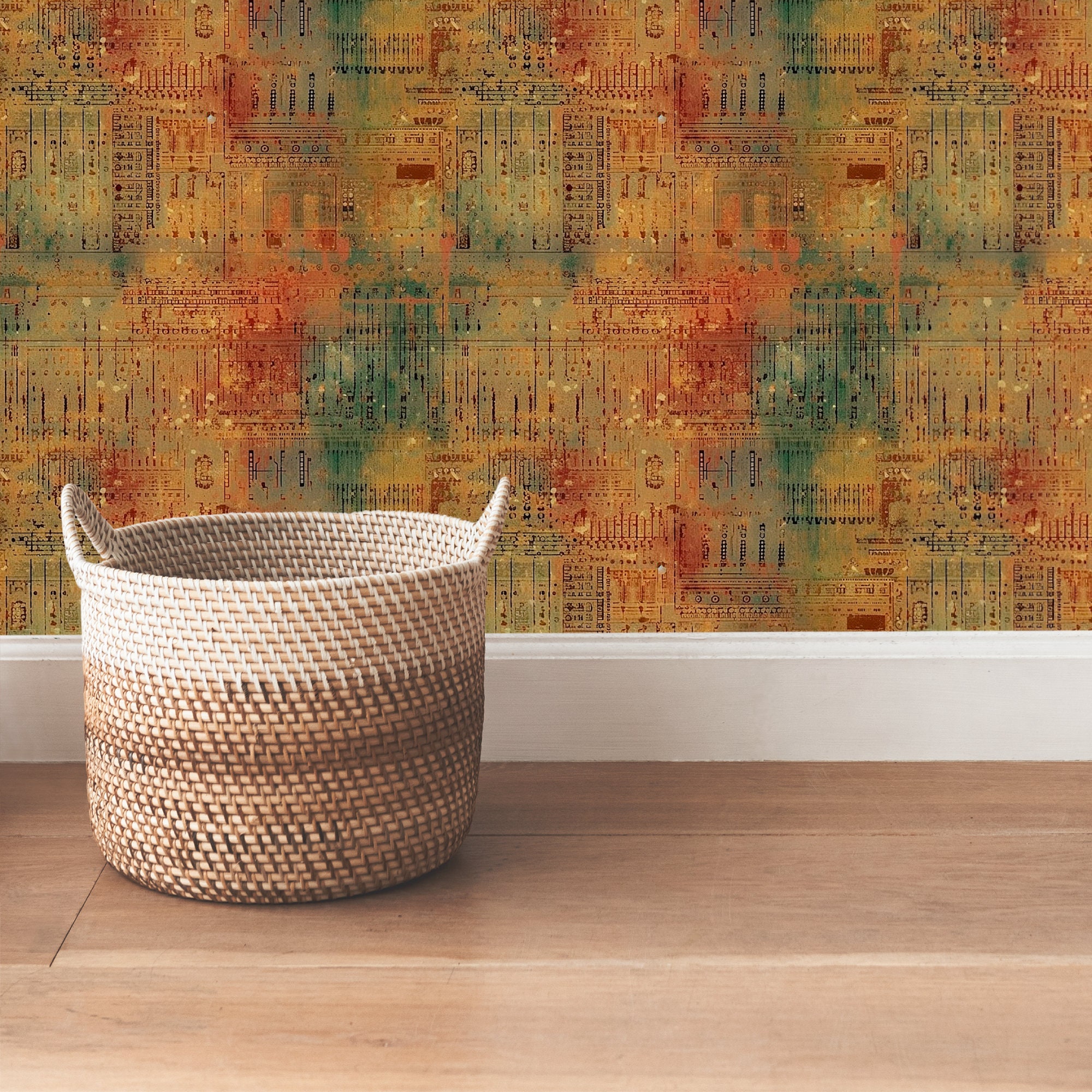 Rusty Circuitry DIGITAL Papers Printable Old Circuit Board SEAMLESS ...