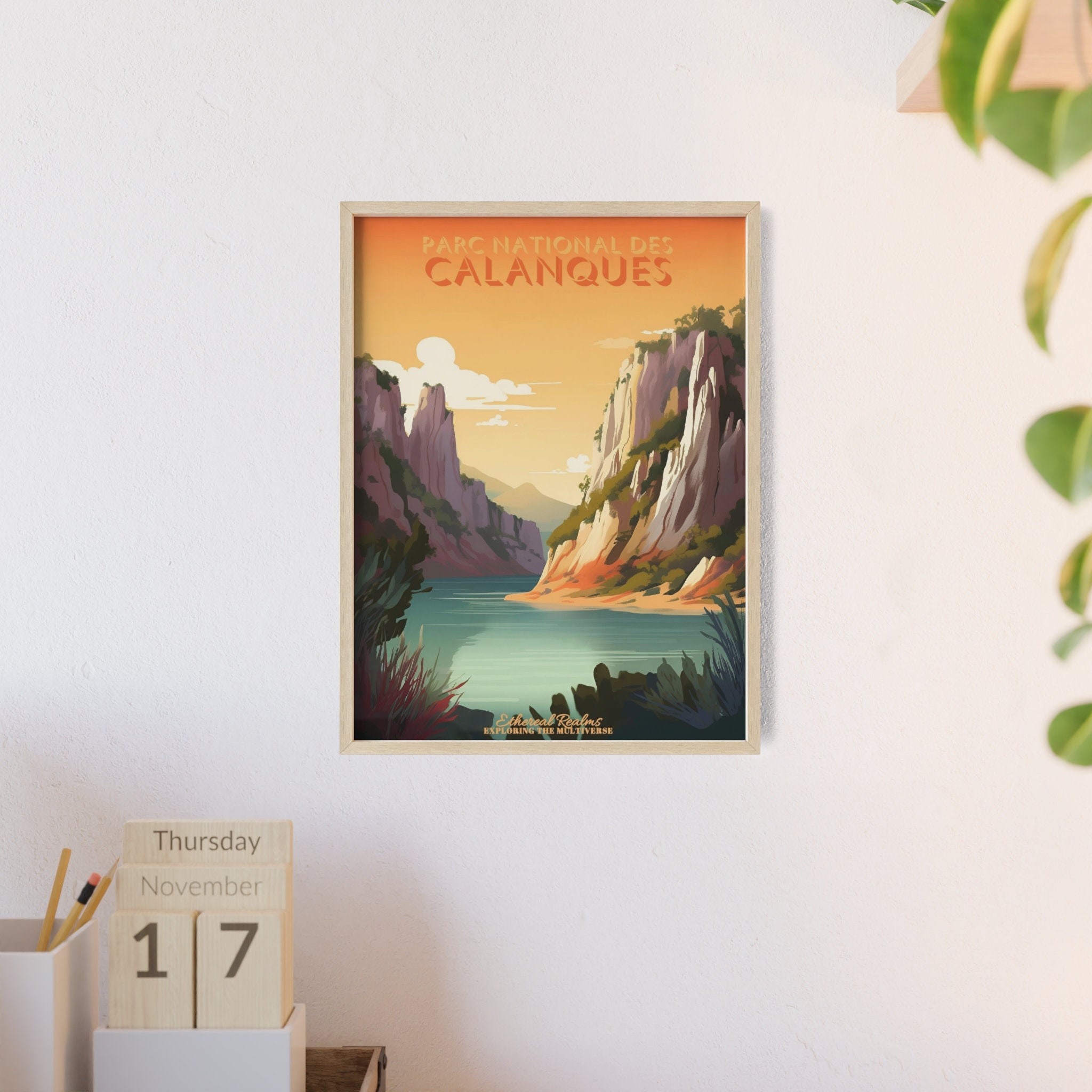 Calanques National Park Digital Print JPG PDF Printable Parc National ...