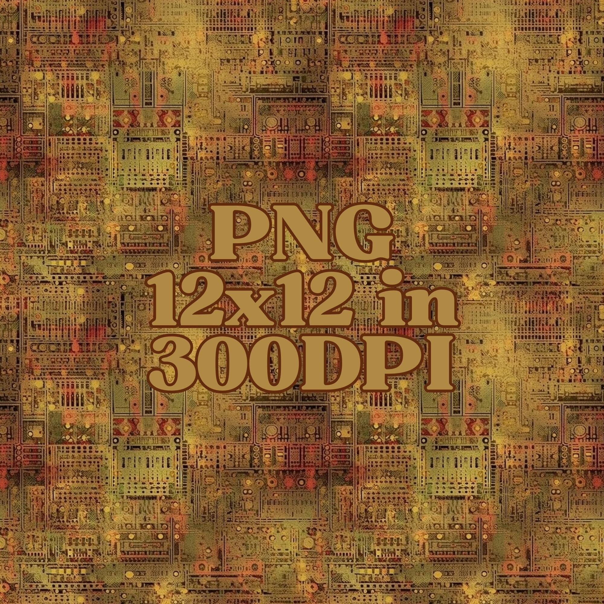 Rusty Circuitry DIGITAL Papers Printable Old Circuit Board SEAMLESS ...