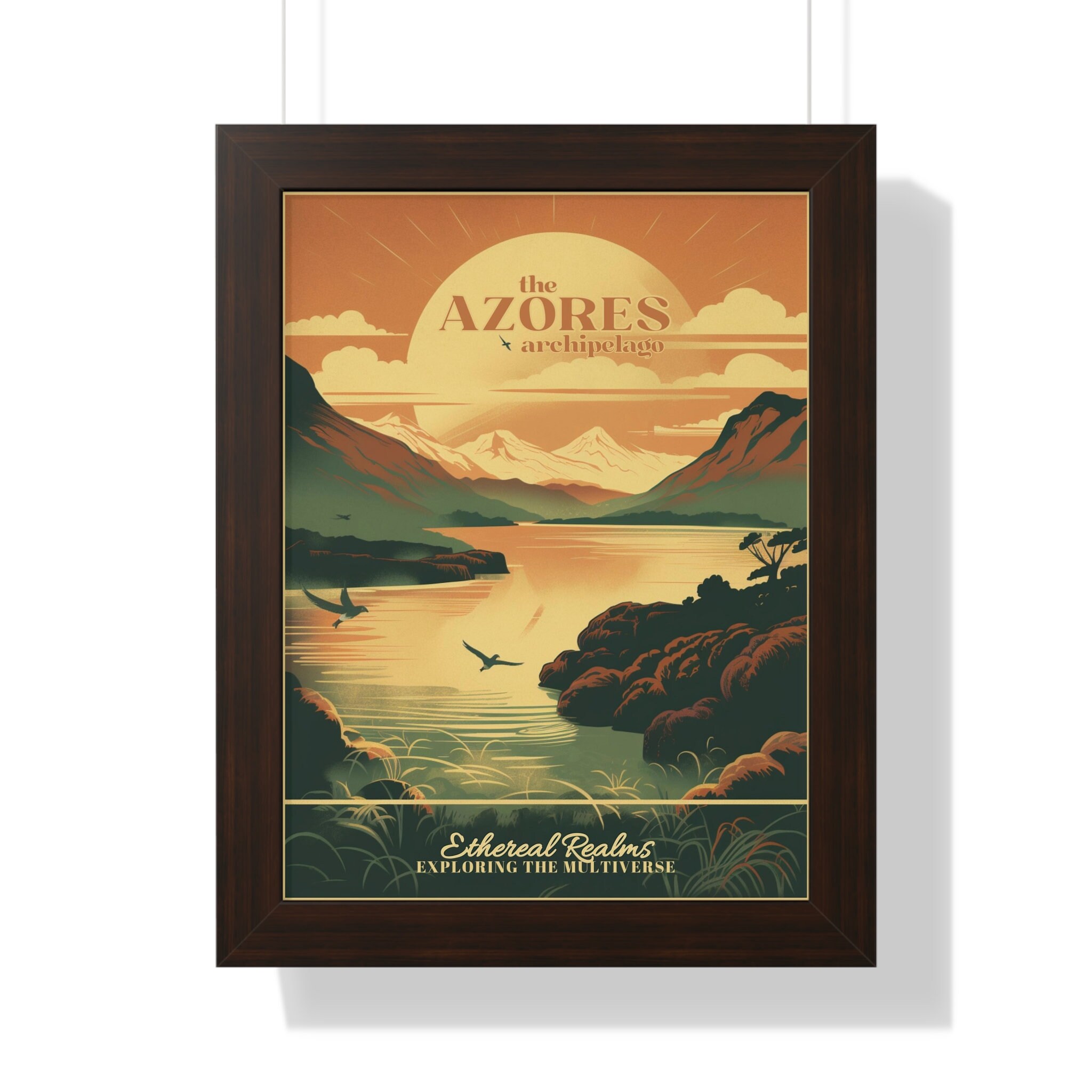 The Archipelago of the Azores Digital Print JPG PDF Printable Açores ...