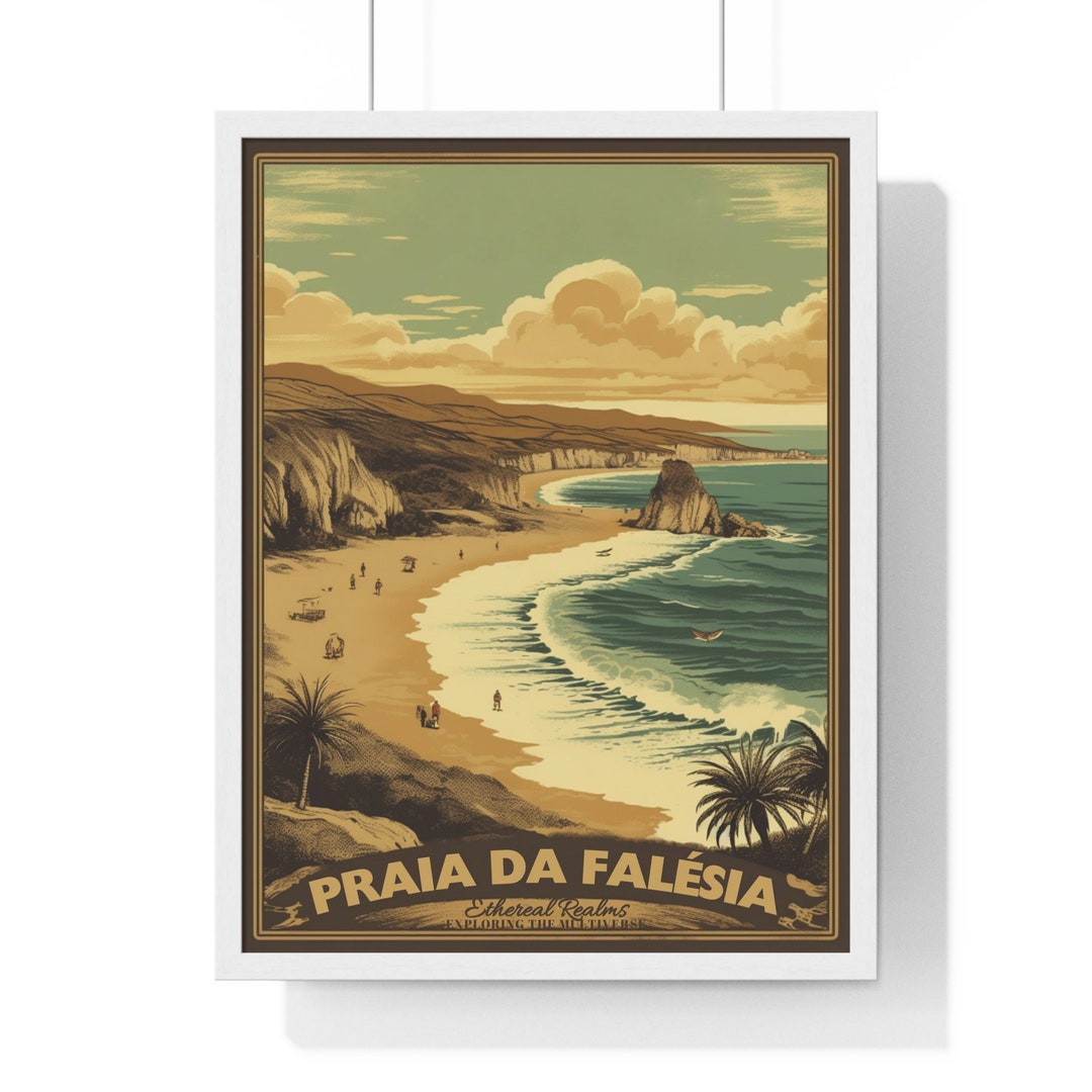Praia Da Falésia Digital Print JPG PDF Printable Falesia Beach Algarve ...