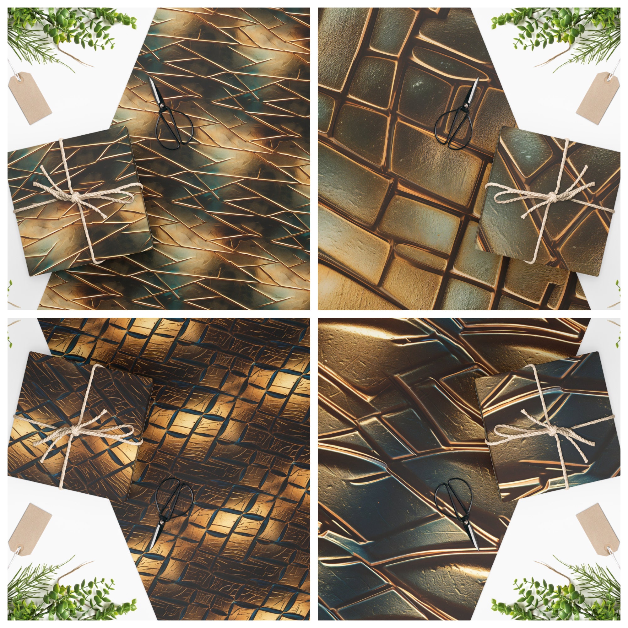 Copper Glass Textures, Seamless Patterns (digital Papers) - Etsy