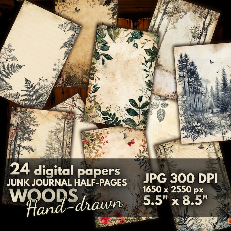 Rustic Junk Journal - Etsy