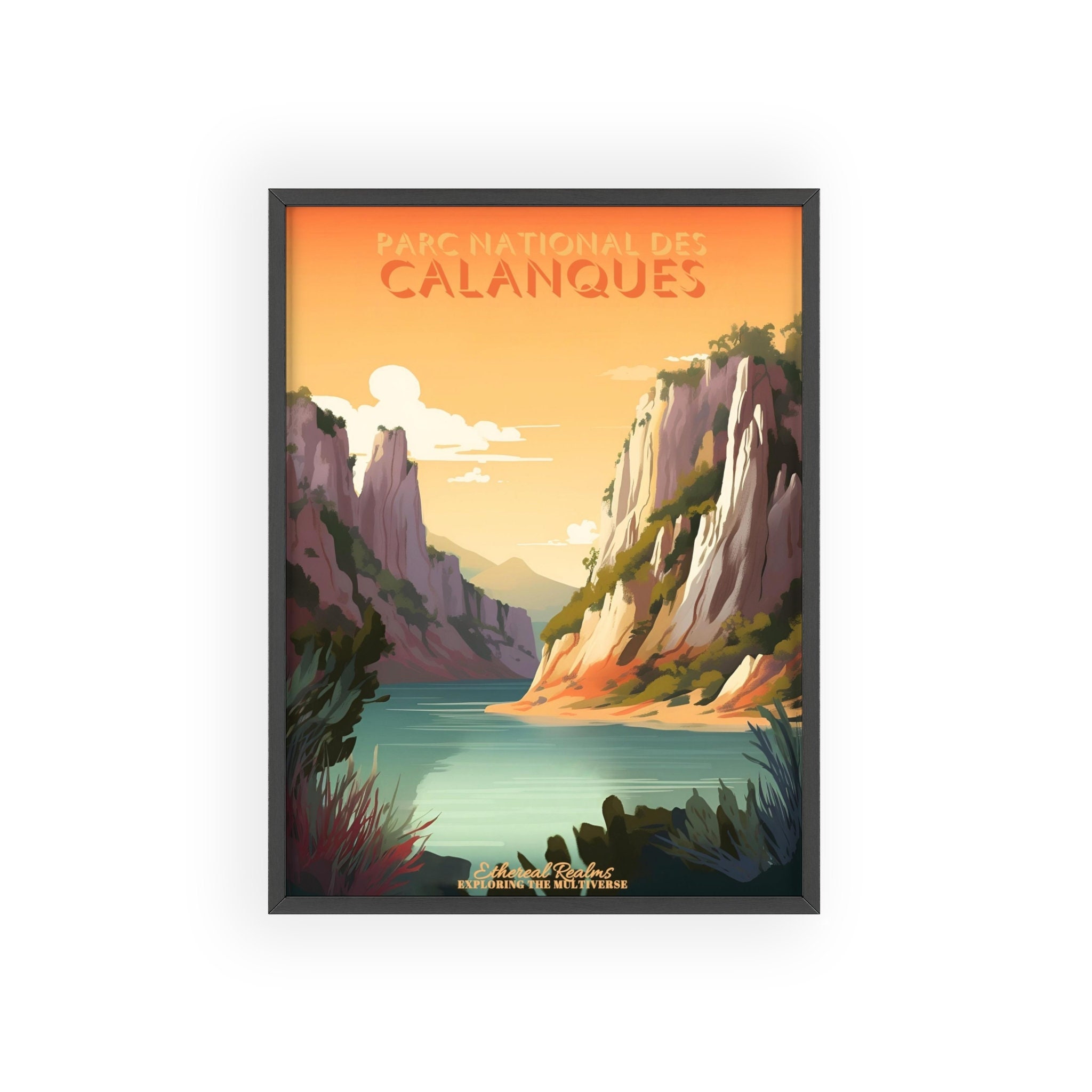 Calanques National Park Digital Print JPG PDF Printable Parc National ...