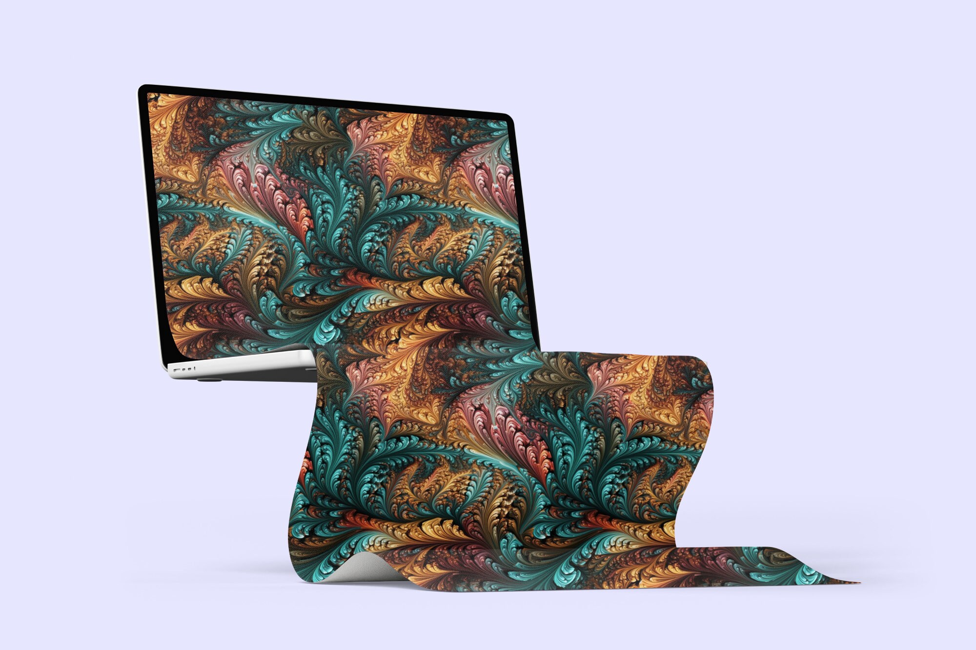 Fractals DIGITAL Papers Pack SEAMLESS Patterns Fractal Bundle ...