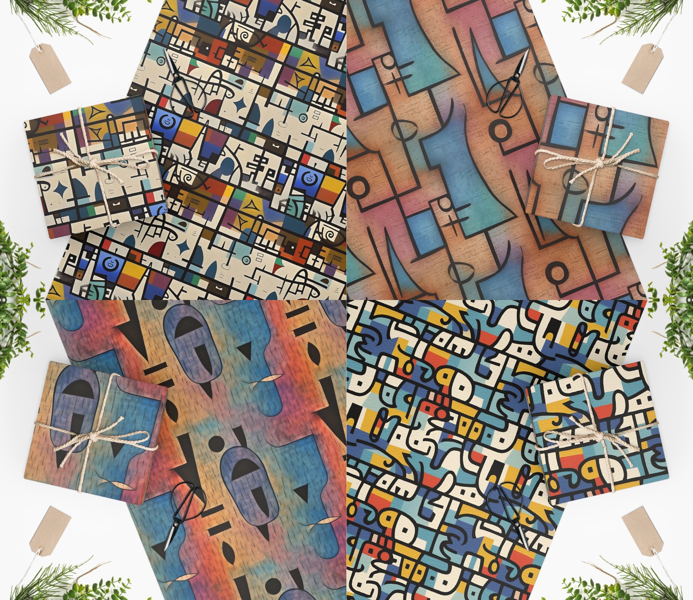 Paul Klee Fine Art DIGITAL Papers Printable Watercolor Surrealism ...