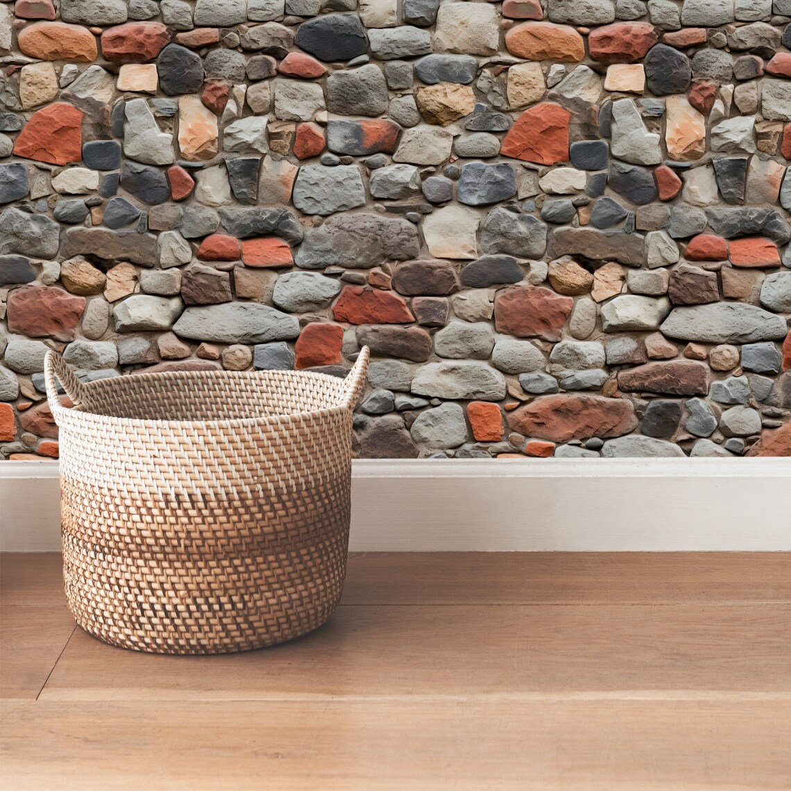 10 SEAMLESS Stone Wall Textures DIGITAL Papers JPG Printable Natural ...