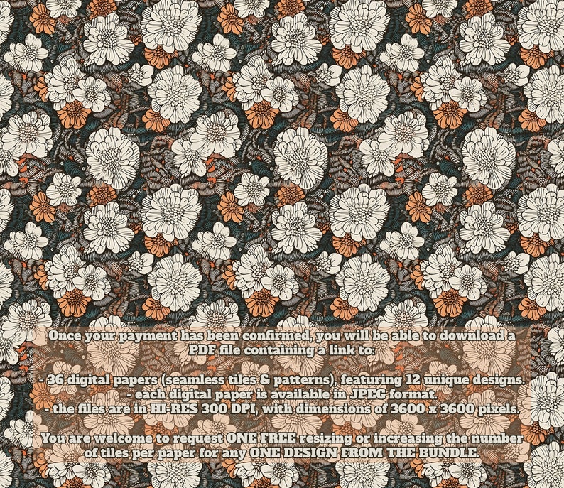 12 Shin Bijutsukai Digital Papers JPG Printable Vintage - Etsy