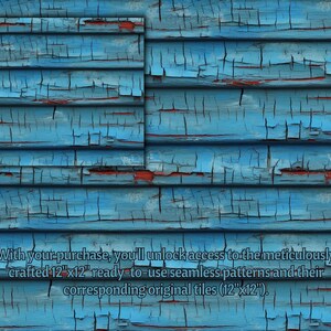 10 Blue Wood Textures Digital Paper JPEG Printable Wood Grain Seamless ...