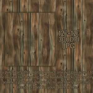 Rustic Barn Wood Seamless Pattern, Shabby Chic Wood Grains (digital ...