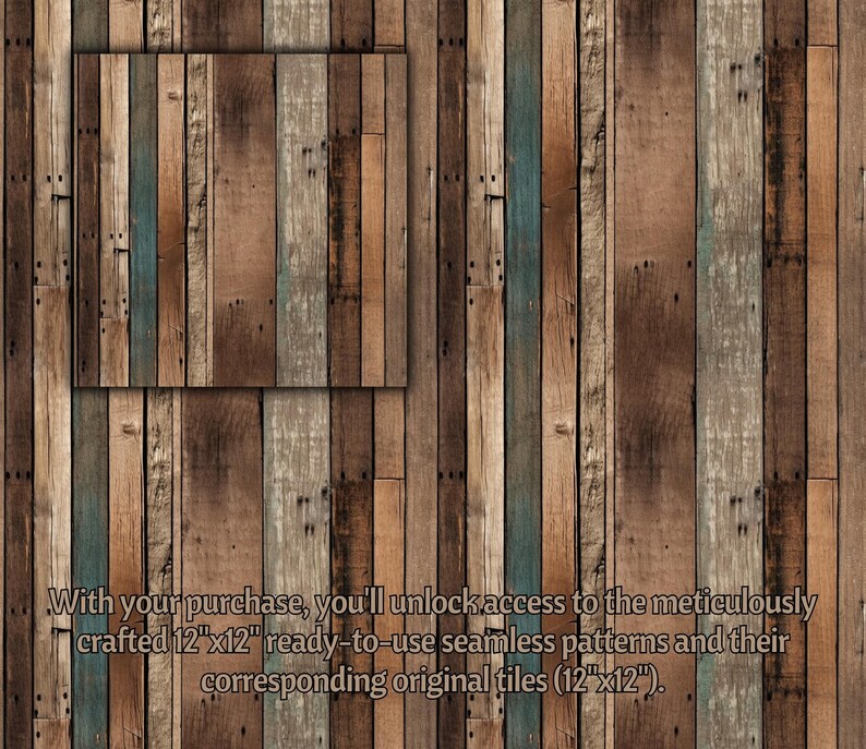 Shabby Barnwood DIGITAL Papers JPEG Printable Weathered Wood SEAMLESS ...