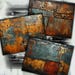 Rusty Metal Sheets: Weathered Texture Digital Paper (JPG) - Etsy