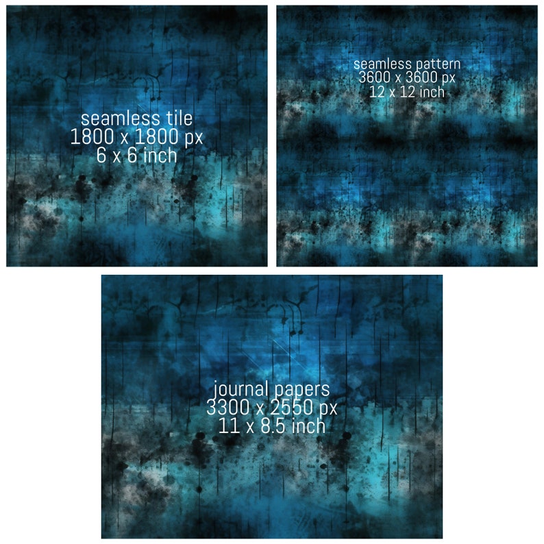 Moody Grunge Textured Backgrounds - Gothic Grungy SEAMLESS Papers ...