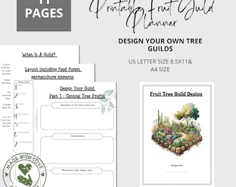 Design Your Own | Fruit Tree Guild | PDF Guidebook | Food Forest ...