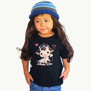 Cute Cow With Tiara PNG, Cow With Crown Sublimation, Cute Cow ...