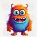 Cute Little Monsters Clipart, Cute Monster Designs 10 Transparent ...