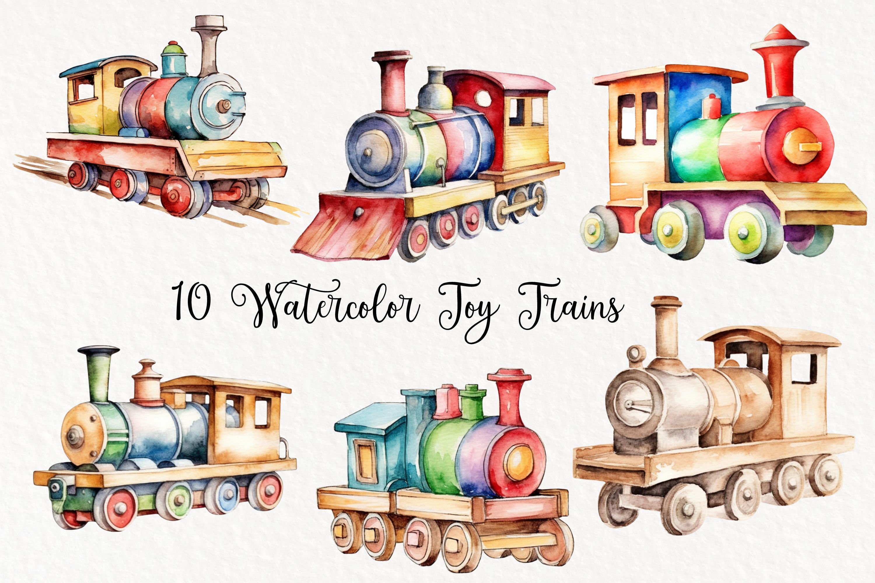 Clipart Toy Train