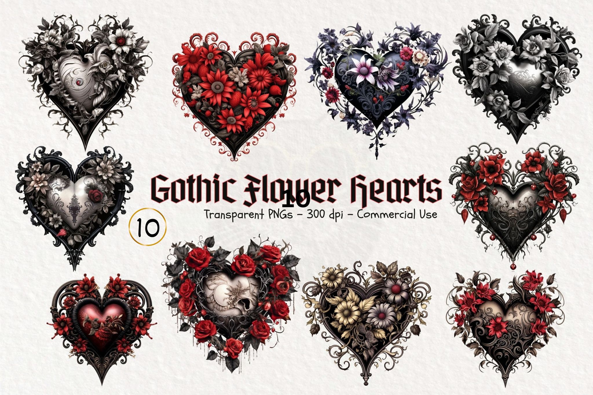 Gothic Heart Design