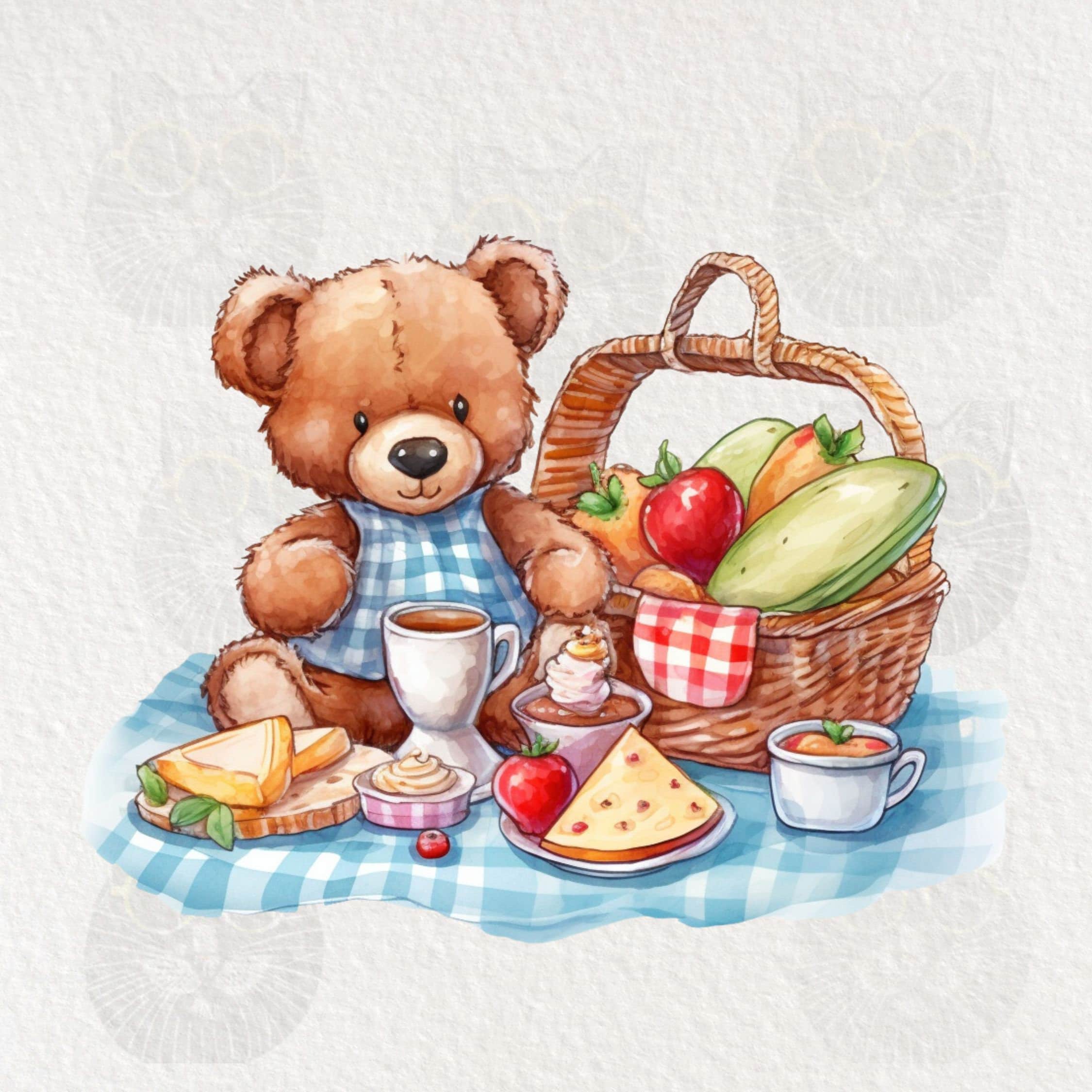 Clipart Teddy Bear Picnic