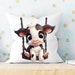 Cute Cow on Swing PNG, Cartoon Cow Png, Cute Cow Png, Sublimation File ...
