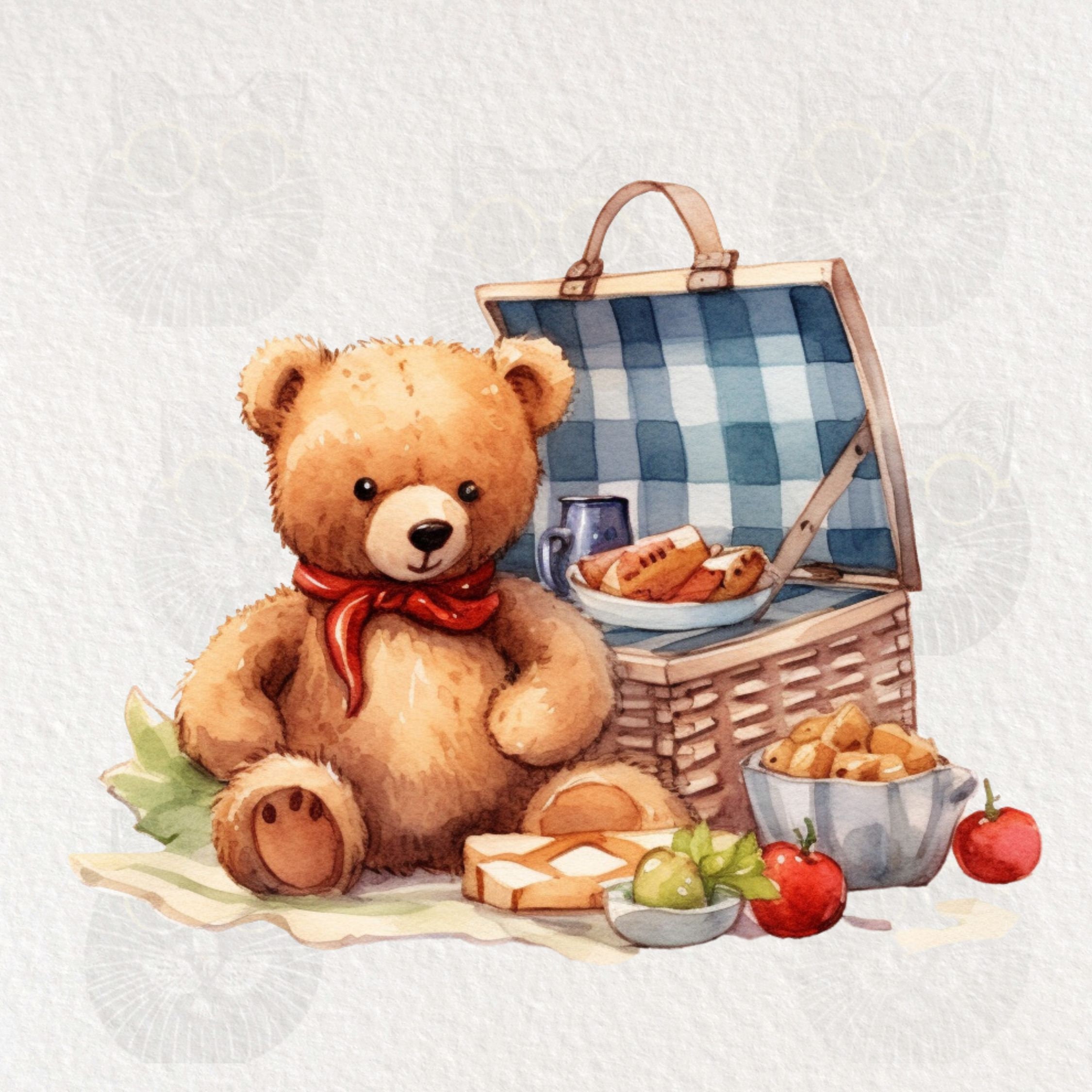 Clipart Teddy Bear Picnic