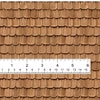 1/12 Dollhouse Miniature Red Clay Flat Roofing Seamless DIGITAL ...