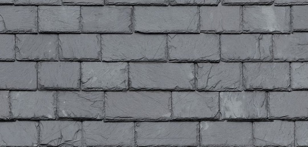 1/12 1/24 Dollhouse Miniature Gray Slate Roof Tiles Seamless - DIGITAL ...