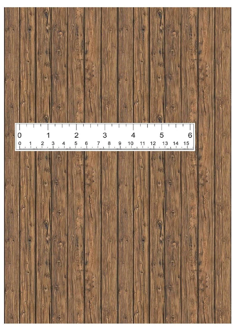 6th 9th 12th Scale Miniature Aged Old Damaged Planks Parquets Flooring ...