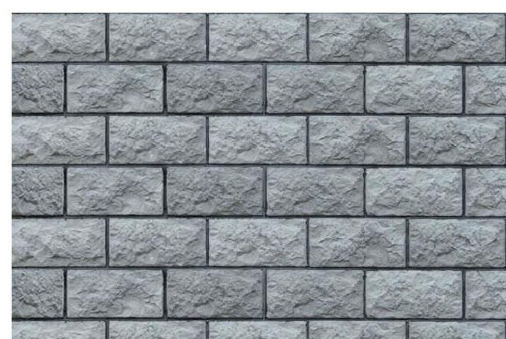 12th 18th 24th Scale Miniature Colorful Exterior Wall Stones Cladding ...