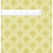 1/6 1/12 1/24 1/48 Dollhouse Decorative Vintage Green & Gold Damask ...
