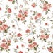 1/6 1/12 Dollhouse Vintage Pale Matte Pink Rose Floral Pattern ...