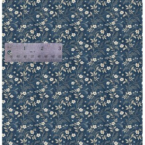 1/6 1/12 1/24 Dollhouse Vintage Beige & White Floral Wallpaper Dark ...