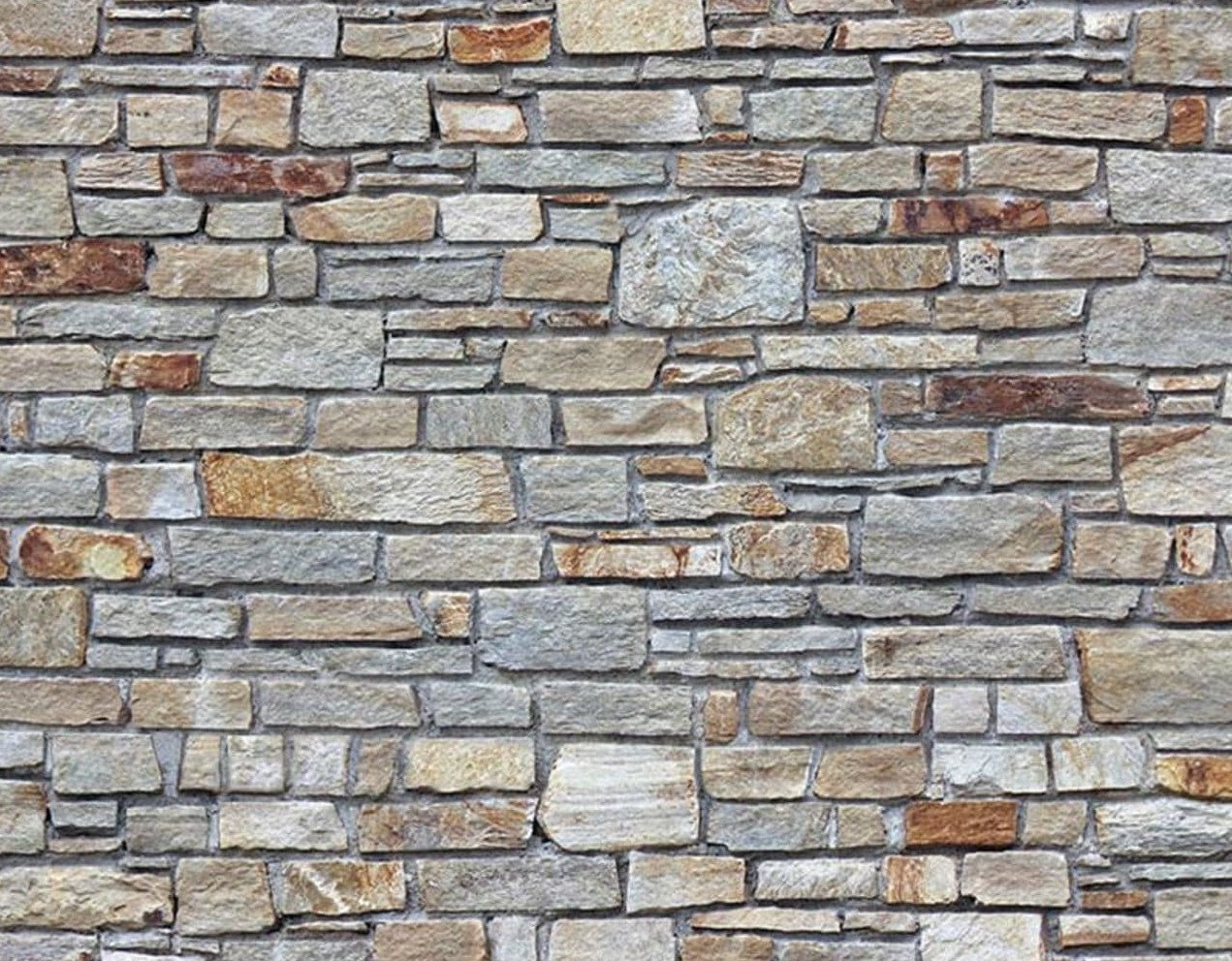 1/12 1/24 Dollhouse Miniature Stone Wall Tiles Cladding DIGITAL ...