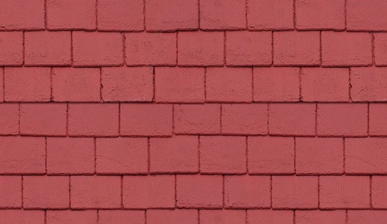 Dollhouse Rustic Red Slate Roof Tiles Printable PDF 1/12 1/24 Miniature ...